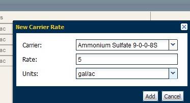AgSync Account Setup: Product list, Request new product, Carrier Rates ...
