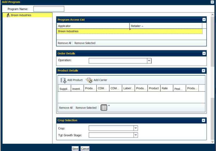 AgSync Account Setup: Product list, Request new product, Carrier Rates ...